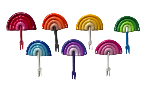 Rainbows Handmade Food Picks – My Munchbox