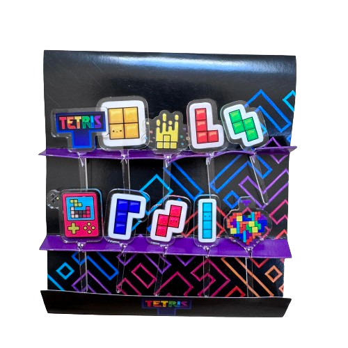 Tetris Acrylic Food Pick – My Munchbox